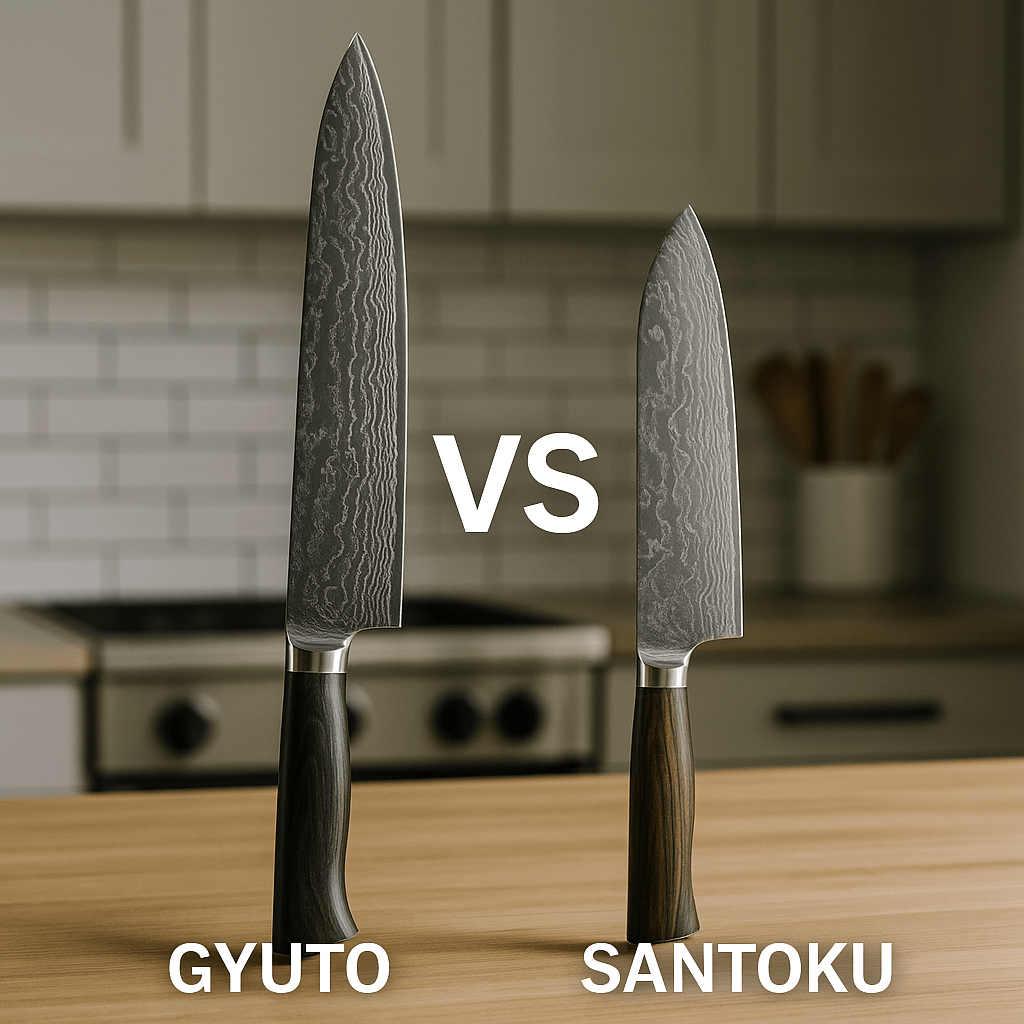 Gyuto vs Santoku – Complete Guide to Japan’s Two Most Popular Knives